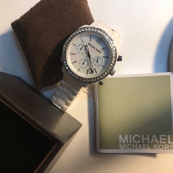 Michael Kors | Accessories | Michael Kors Womens Ceramic Watch | Poshmark